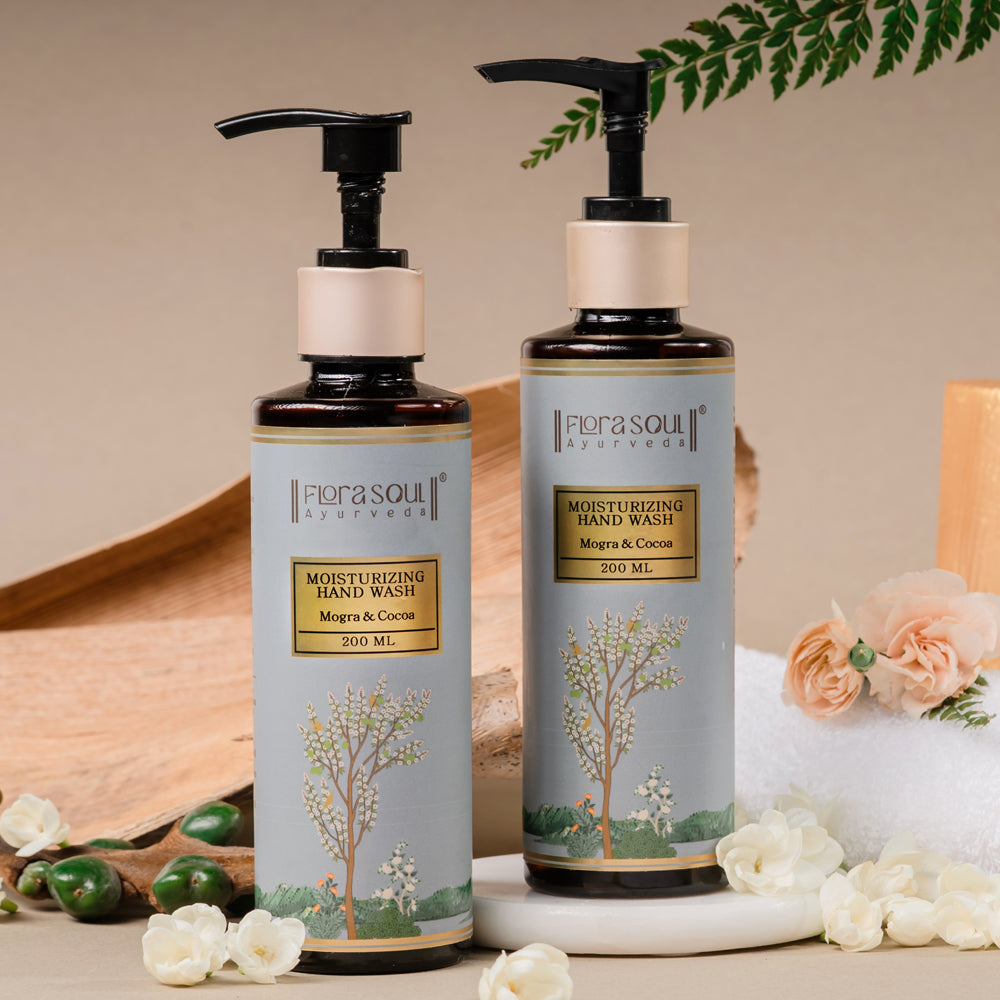 Moisturising Hand Wash with Mogra & Cocoa – FloraSoul